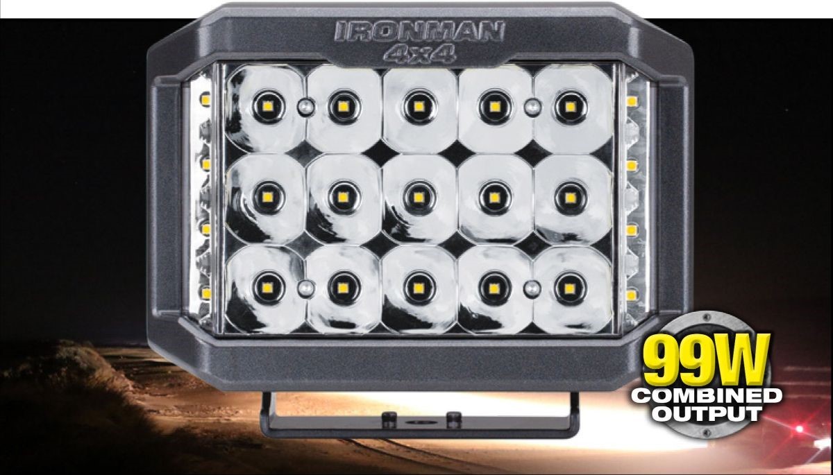 5 x 7 Eclipse LED Driving Lights | Ironman 4X4