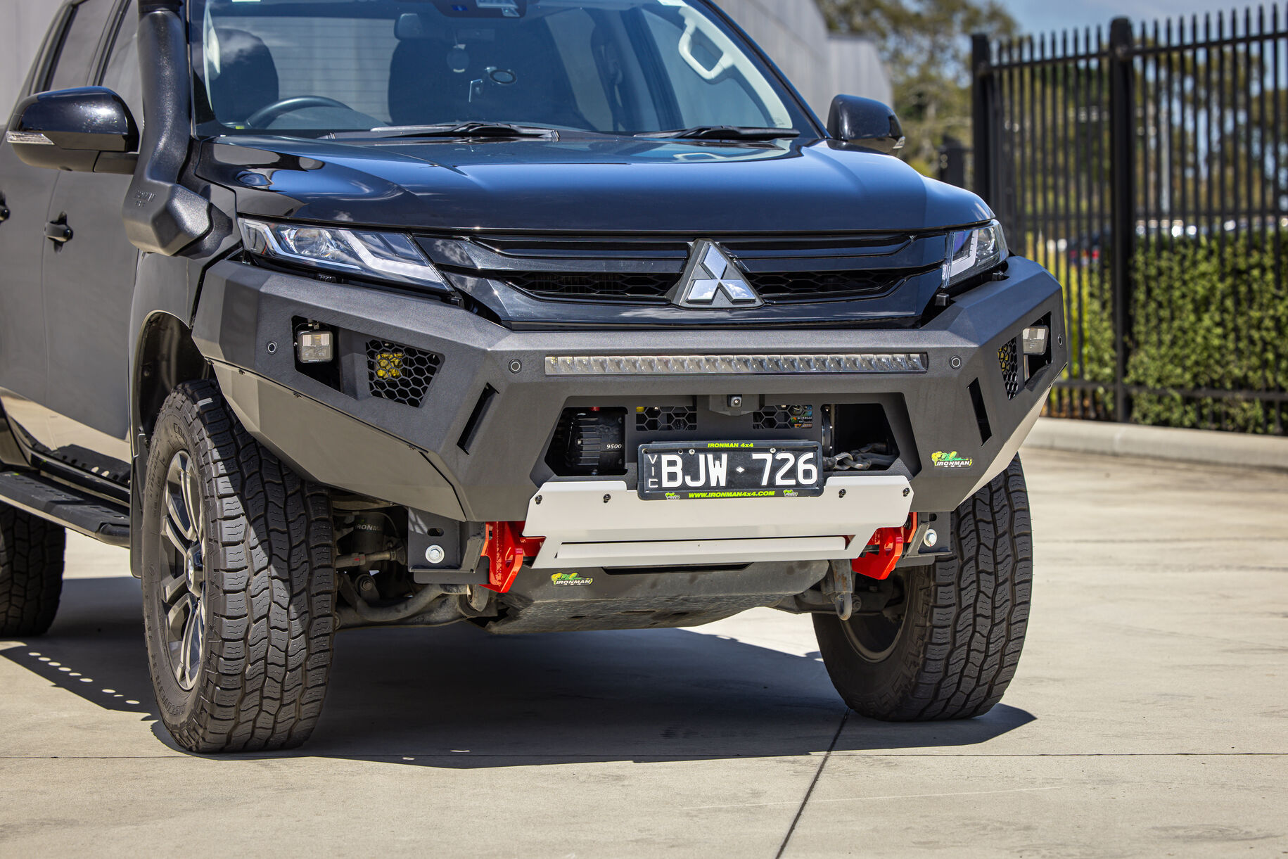 Raid Bull Bar to suit Mitsubishi Triton MR | Ironman 4X4